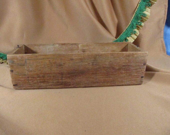 Antique Kraft Wooden Cheese Box, Kraft Cheese, Kraft Cheese Box, Cheese ...