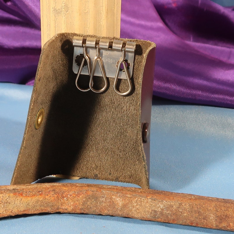 Old Leather Key Holder - Etsy