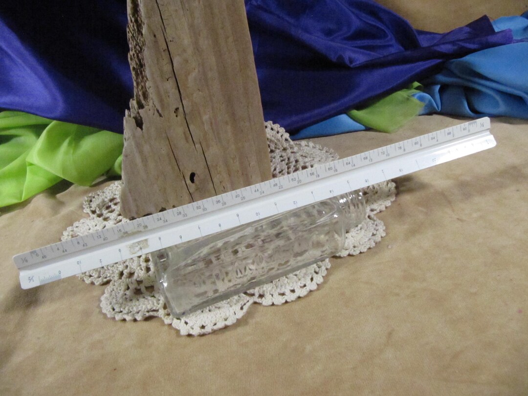 STAEDTLER VINTAGE ARCHITECT 3 Sided Ruler, Old Architectural Ruler ...