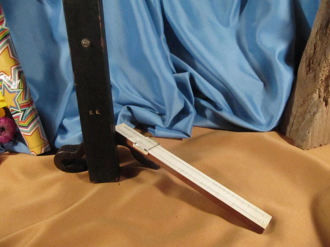KEUFFEL and ESSER SLIDE Rule Wooden Ruler, Antique Ruler, Solid Wood ...