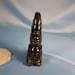OBSIDIAN STATUE of AZTEC Figure Obsidian Statue Mexican - Etsy