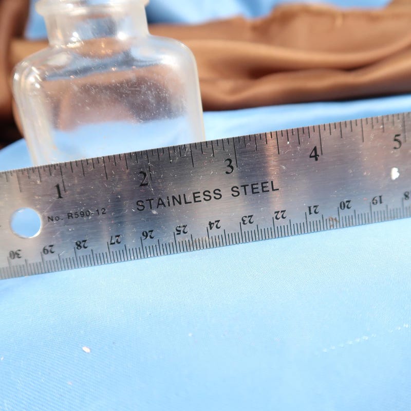 Vintage Metal Ruler - Etsy