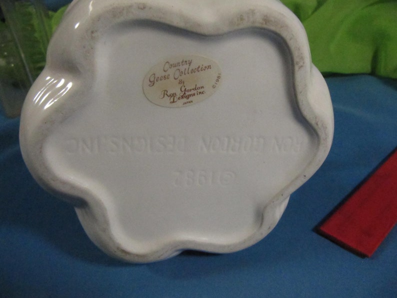 PEKING DUCK BOWL, Ron Gordon Vintage Pottery of Circle 6 Duck, Six Duck ...