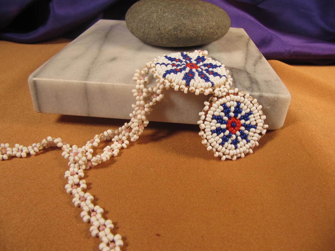 NATIVE AMERICAN VINTAGE Star Shield of Beads Beadwork of Star | Etsy