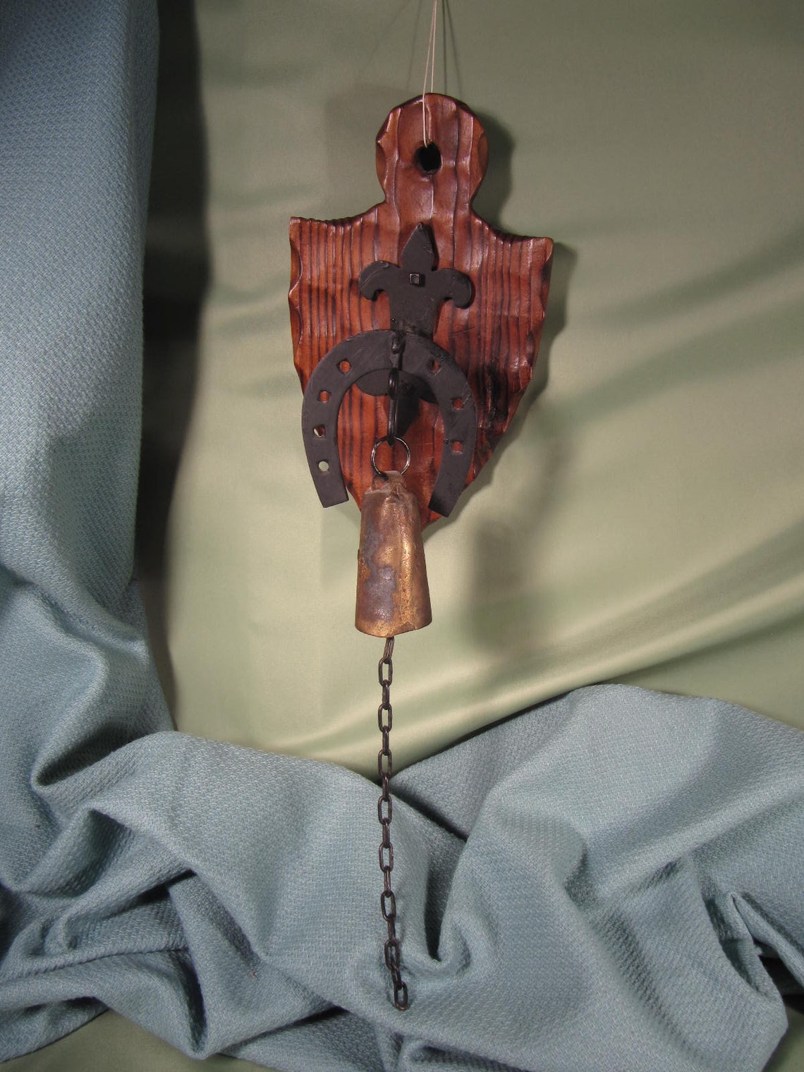 MEDIEVAL BELL WALL Hanging Spanish Reproduction Dinner Bell Gothic ...