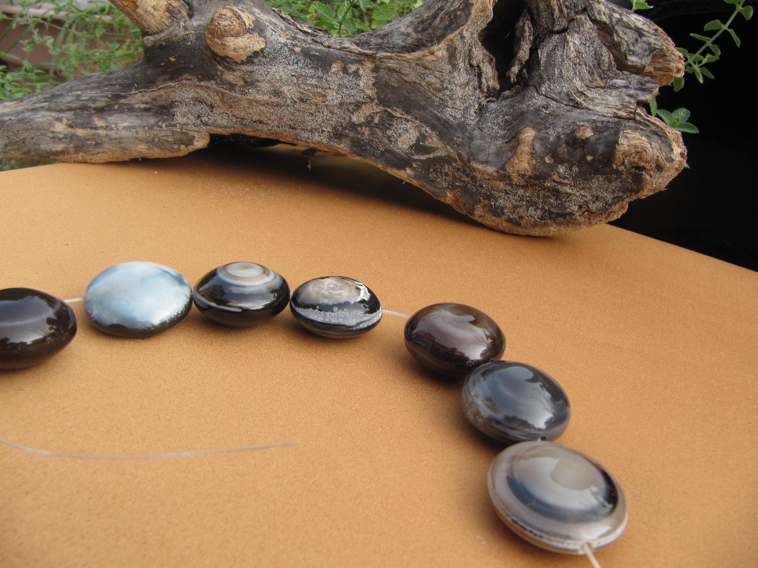 LARGE ROUND AGATE Beadsnatural stone agate Stones of Agate | Etsy