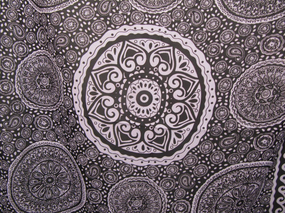 VINTAGE LADIES BAHARI Black Scarf With Cloth Drawstring | Etsy