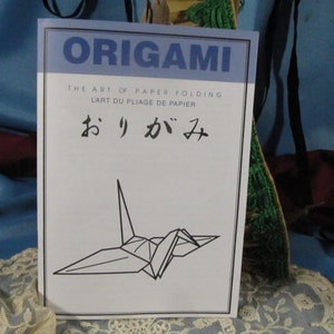 ORIGAMI KIT, the Ancient Art of Origami Paper Folding Kit From 1995 New ...