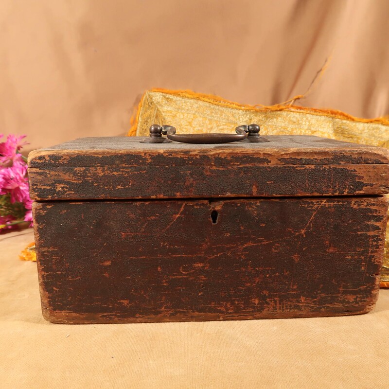 Antique Wood Box - Etsy