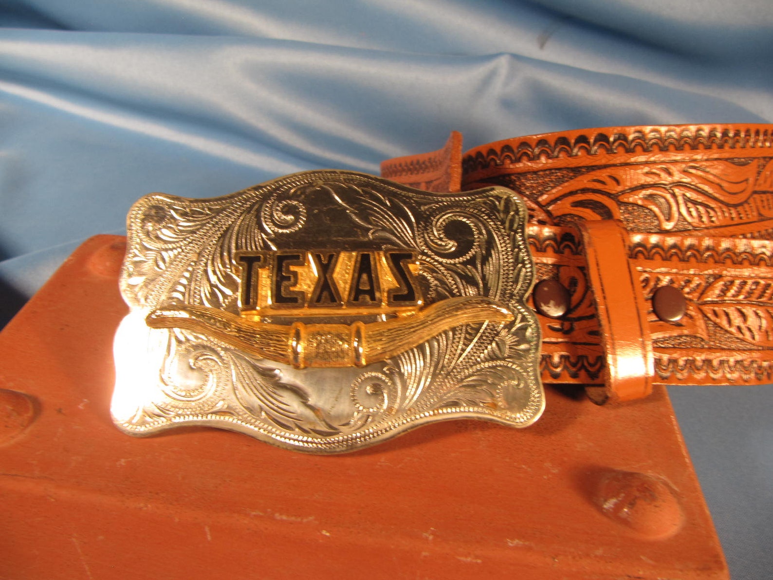 TEXAS BELT BUCKLE Nickel Silver Texax Belt Buckle With Long | Etsy