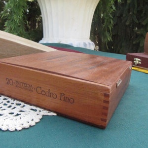 Vintage Cigar Box, Wooden Cigar Box, Cigar Jewelry Box, Royal Butera ...