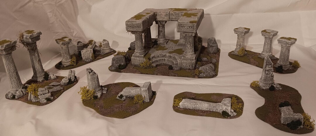 28mm Scenery Pillar Ruins Terrain - Etsy