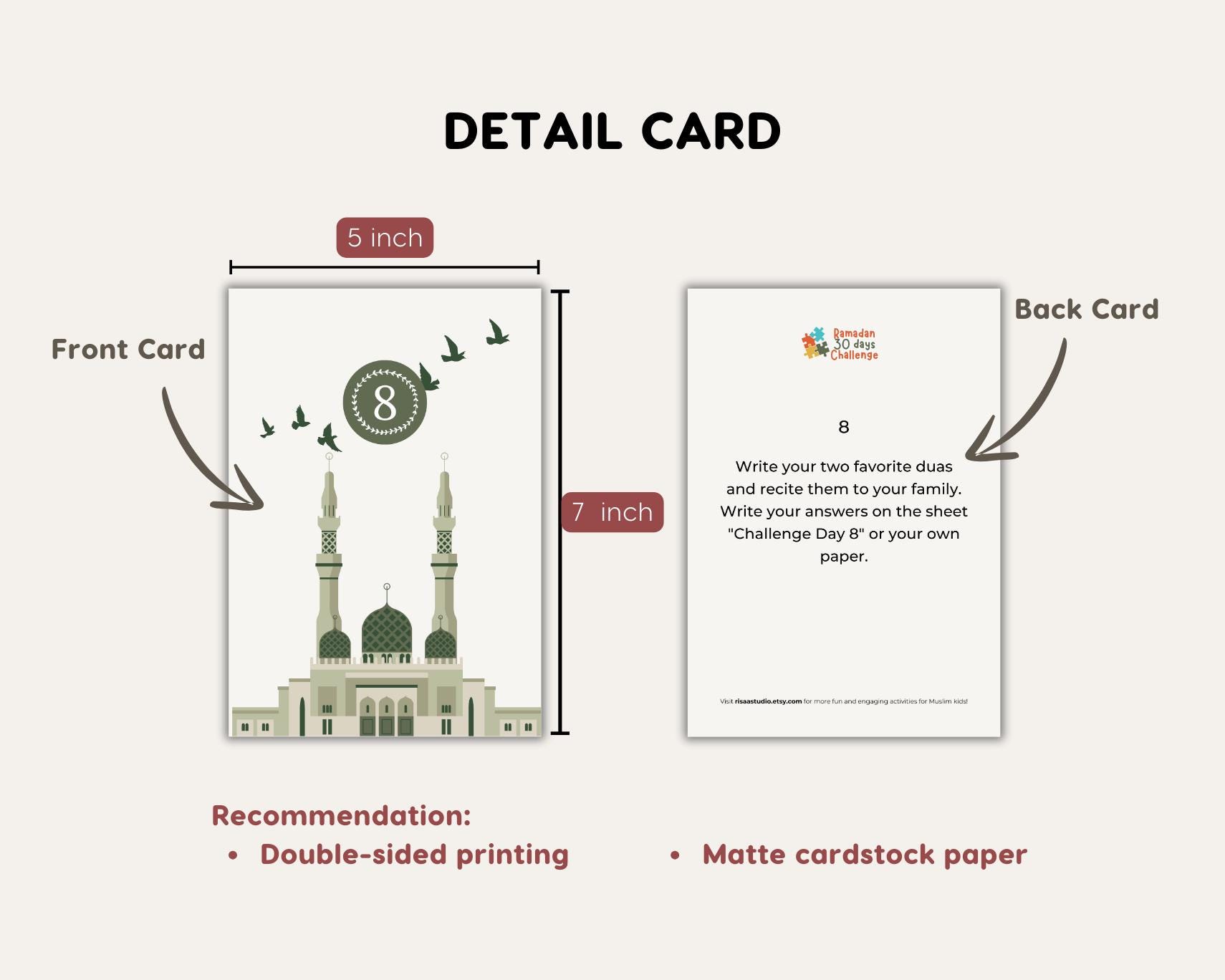 Ramadan Kids Activity Pack Ramadan Calendar Challenge Ramadan Planner ...
