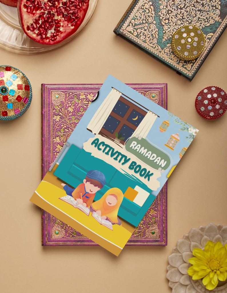 Ramadan Activity Book for Kids Islamic Worksheets Printables Ramadan ...