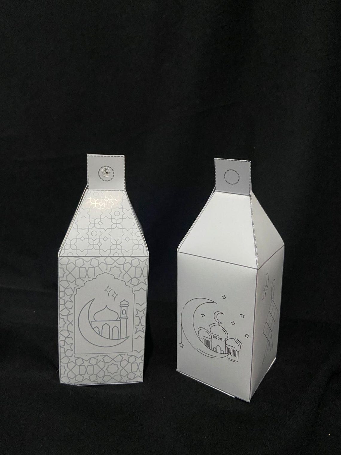 Ramadan Printable Activity DIY Lantern Coloring Craft Kids Islamic ...