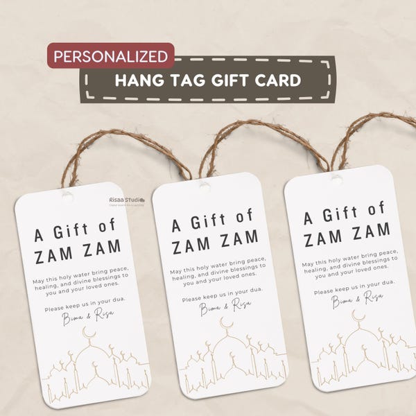 Zam Zam Stickers for Umrah - Etsy