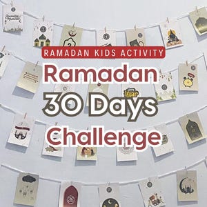 Ramadan Kids Activity Pack Ramadan Calendar Challenge Ramadan Planner ...