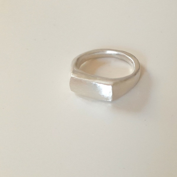 Solid Silver Rings - Etsy