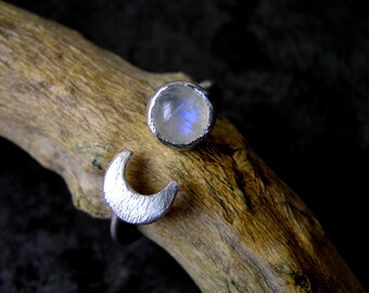 Natural stone ring | Etsy