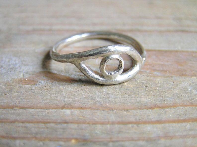 Evil Eye Steling Silver Ring. 925 Silver Evil Eye Ring. Evil - Etsy