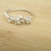 Sterling Silver Bubble Ring. Handmade Silver Bubble Ring. Silver Dot ...