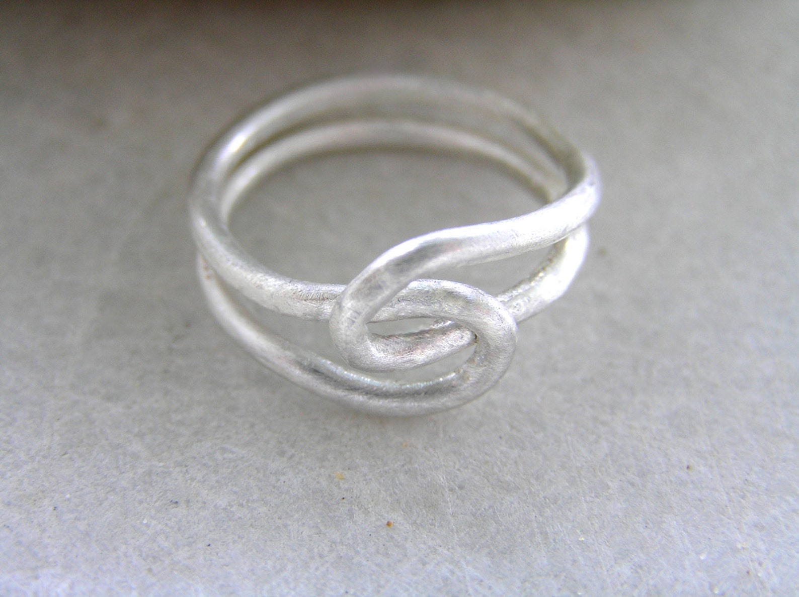 Unity Ring. Handmade Sterling Silver Ring. Interlocking - Etsy