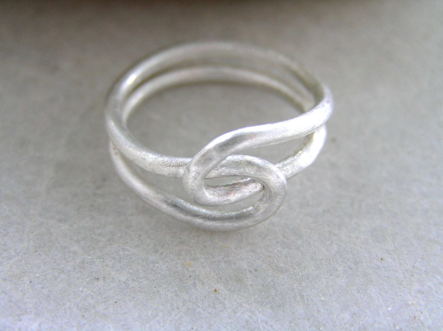 Unity Ring. Handmade Sterling Silver Ring. Interlocking - Etsy
