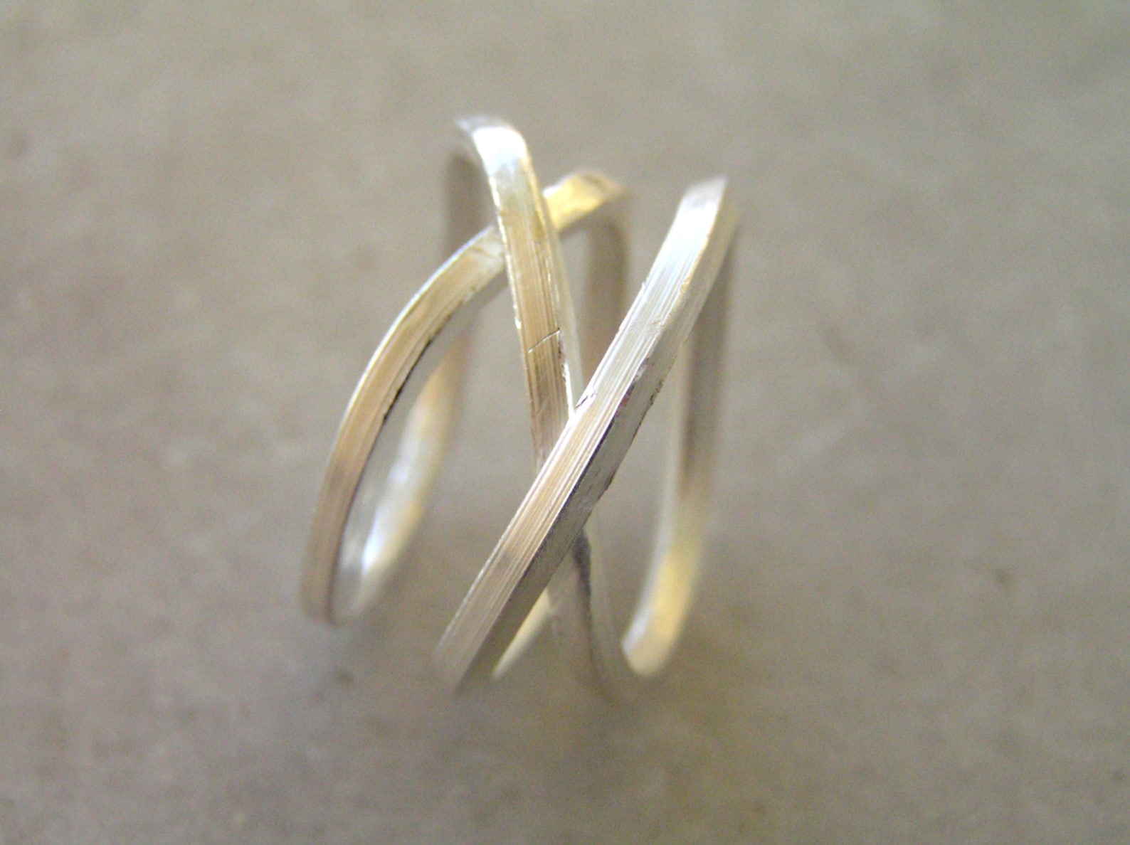 Infinity Sterling Silver Ring. - Etsy