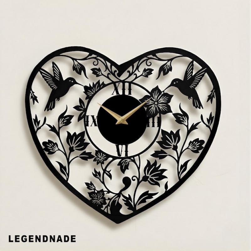 Custom Nature Wall Clock - Etsy