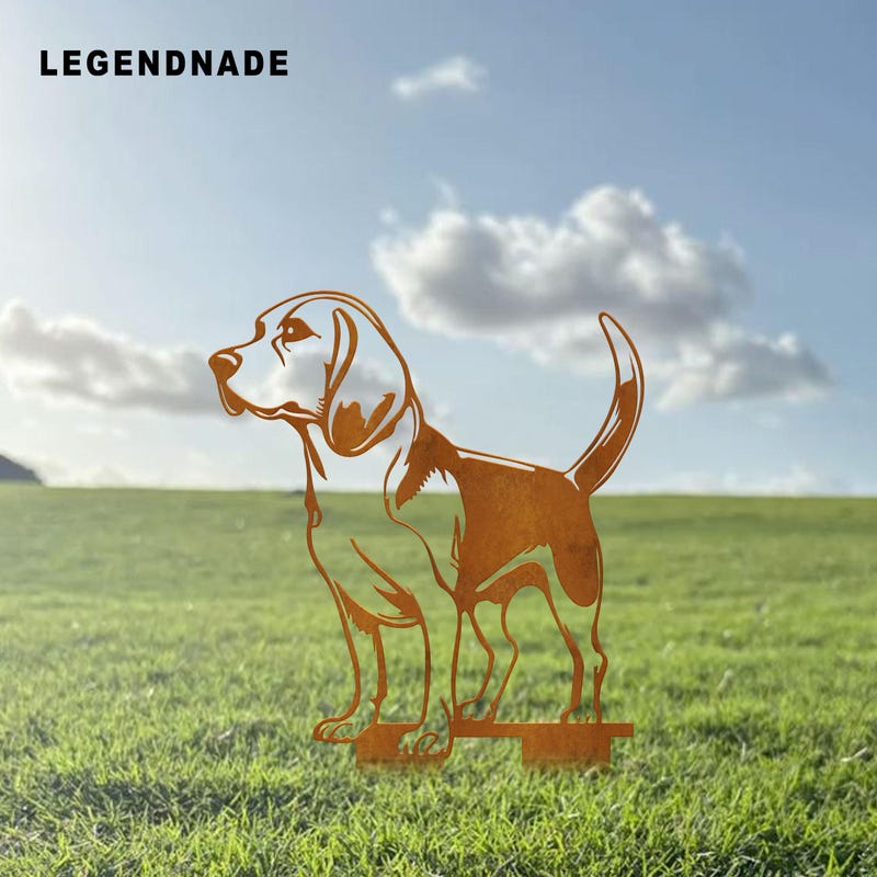 Beagle Metal Art - Etsy