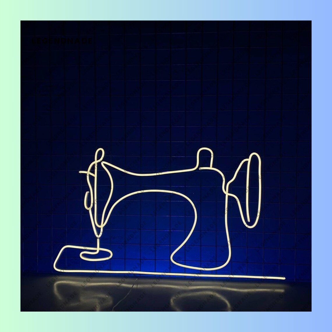 Sewing Machine Neon Sign, Tailor Shop Led Sign, Sewing Led Light ...