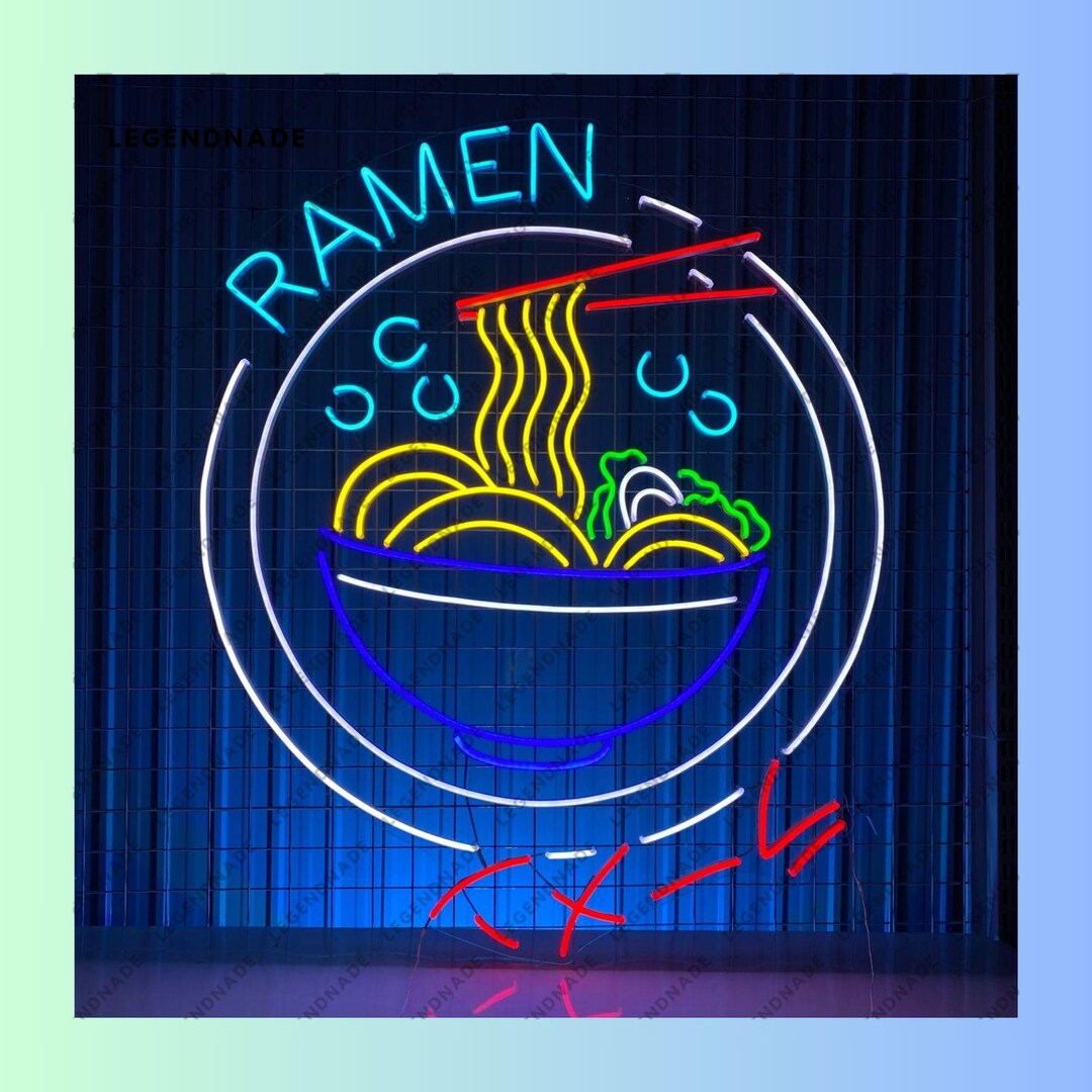 Ramen Neon Sign, Ramen Food Led Sign, Japan Ramen Food Store Led Light ...