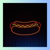 Burger Neon Sign, Burger Food Led Sign, Burger Store Led Light, Burger ...