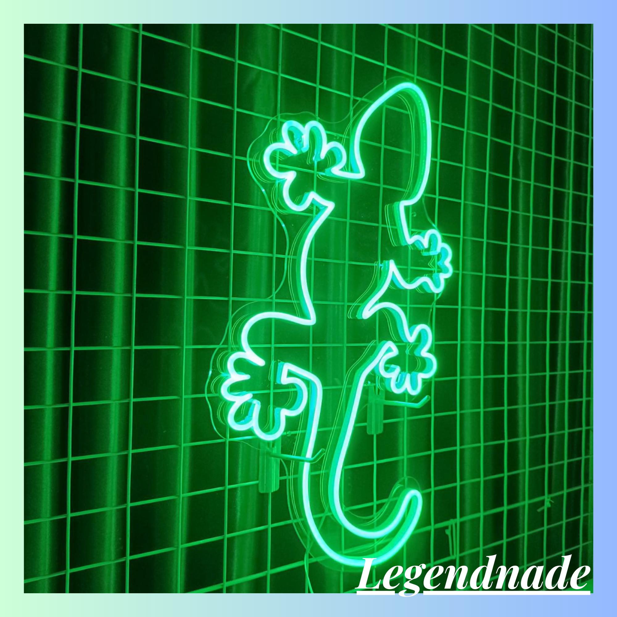 Gecko Neon Sign, Gecko Led Sign, Custom Gecko Led Light, Gecko Neon ...