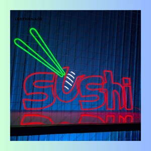 Sushi Neon Sign, Japanese Food Led Sign, Sushi Store Led Light, Sushi ...