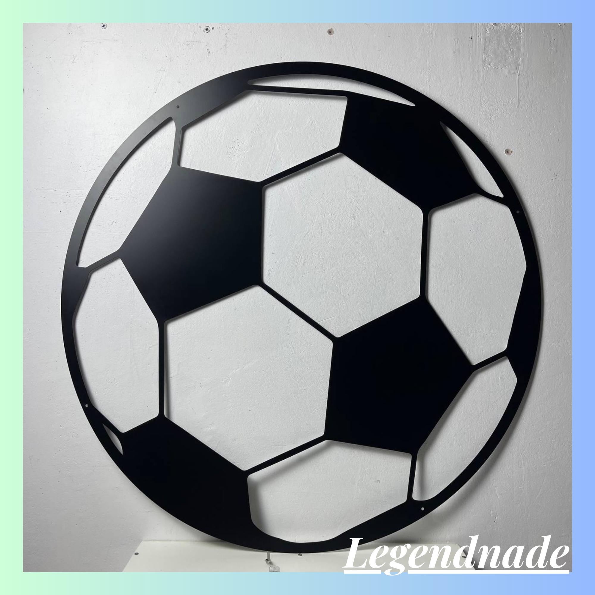 Personalized Soccer Ball Metal Sign, Soccer Ball Metal Light, Sport Led ...
