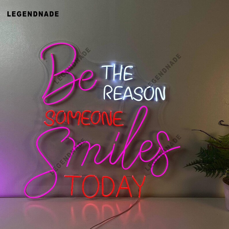 Quotes LED Neon Sign, Motivational Wall Light for Offices, Homes, Cafes ...
