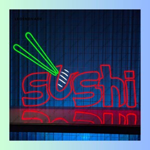 Sushi Neon Sign, Japanese Food Led Sign, Sushi Store Led Light, Sushi ...