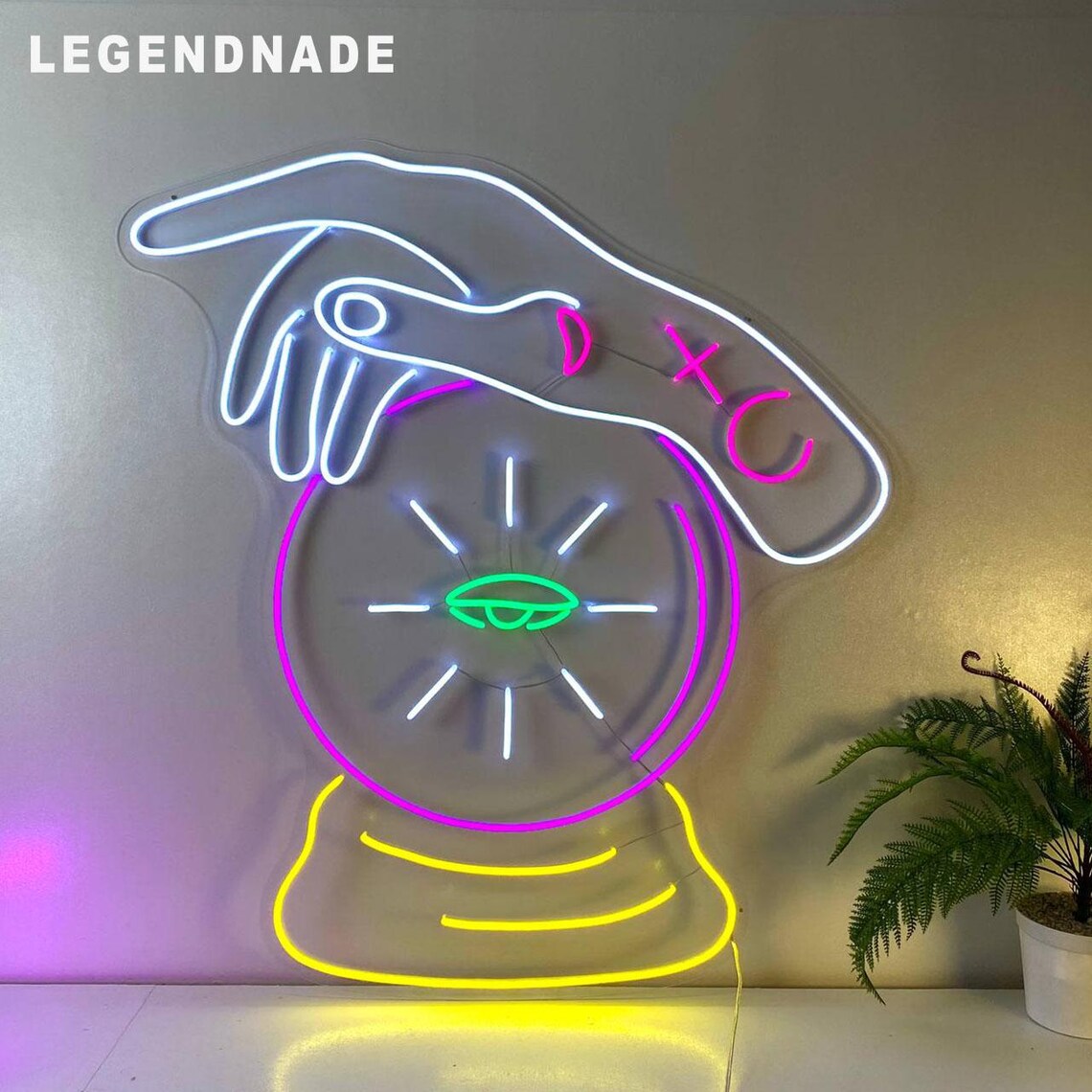 Fortune Teller Neon Sign for Witchy Room Decor, Psychic Led Light ...