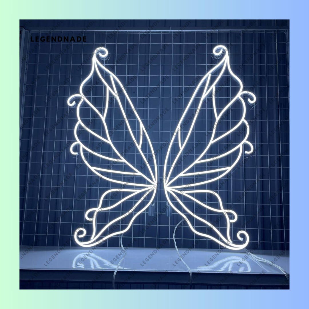 Butterfly Neon Sign, Butterfly Led Sign Decor, Butterfly Led Light ...