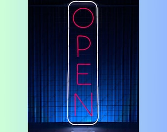 Open Fire Neon Sign, Open Led Sign, Open Welcome Neon Light, Open Led ...