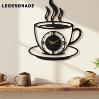 Any Time is a Good Time for Coffee Clock - Etsy