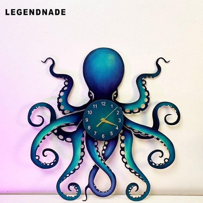 Sea Animals Wall Clock - Etsy