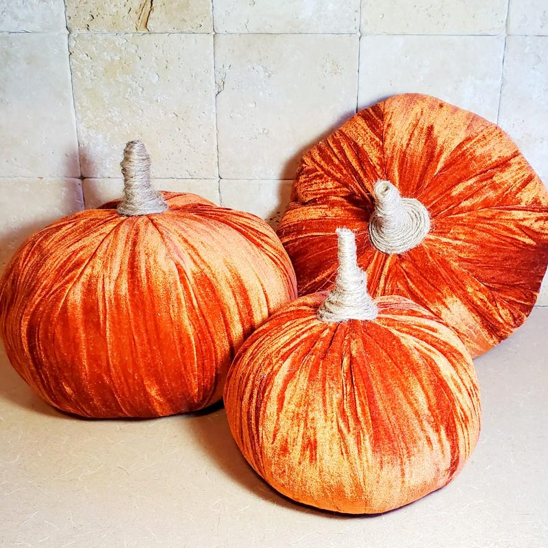 Velvet Pumpkin - Etsy