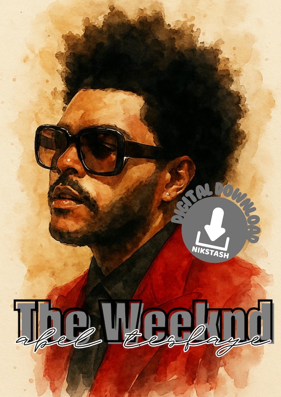 The Weeknd Timeless Artwork