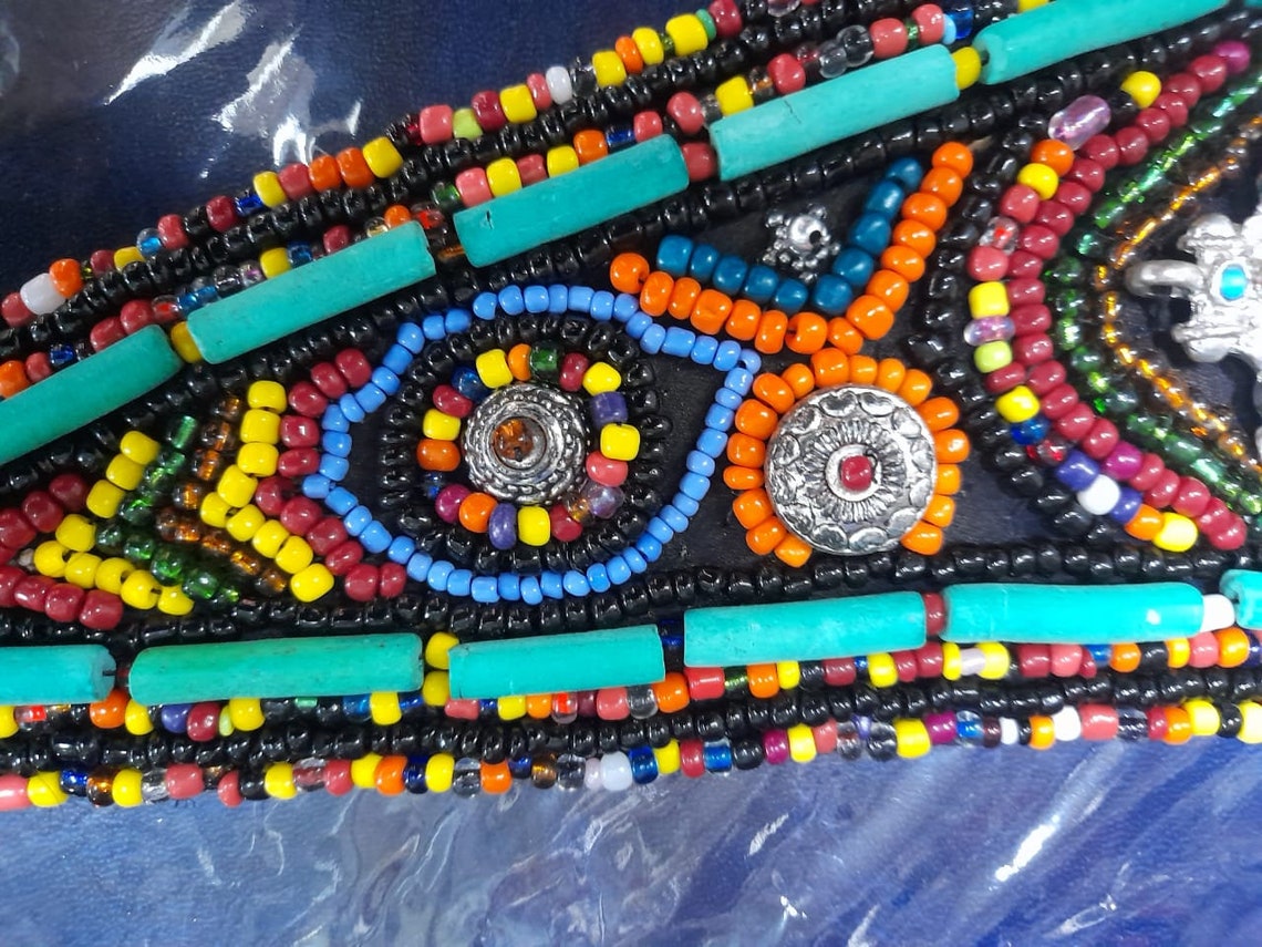 Handmade Beaded Traditional Moroccan Belt - Etsy