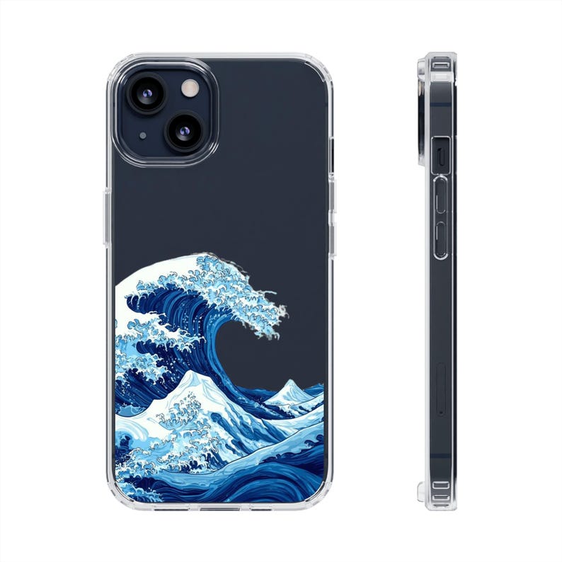 Phone Case, the Great Wave off Kanagawa Clear Case for iPhone and ...