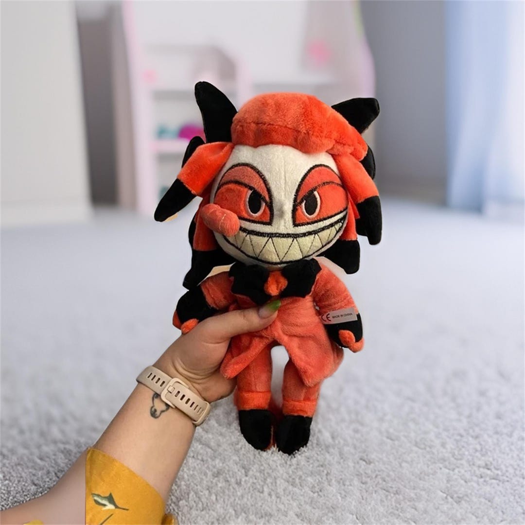 Plush Dolls, Alastor Plush Toy Hazbin Hotel Tv Series Toys - Etsy