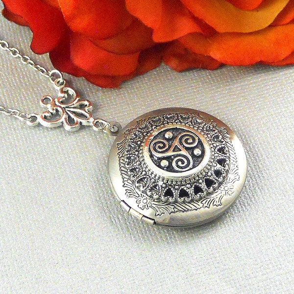 Celtic Locket - Etsy