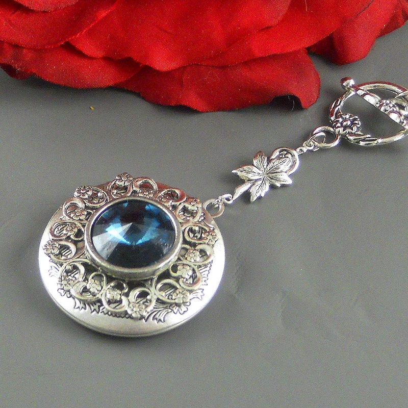 Stone Locket - Etsy
